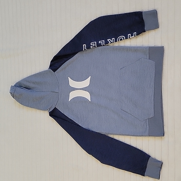 Hurley | Shirts & Tops | Hurley Blue Hoodie | Poshmark